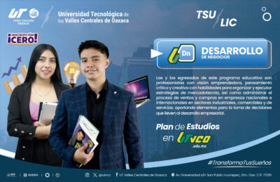UTVCO – Universidad Tecnológica de los Valles Centrales de Oaxaca